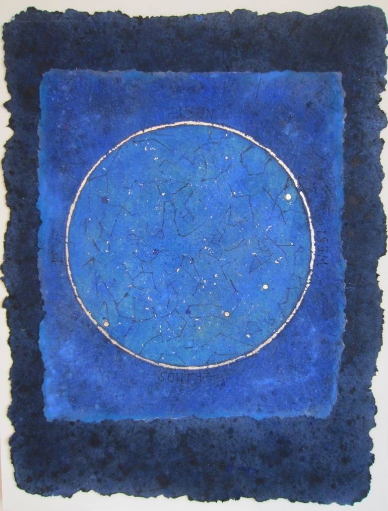 Summer Solstice Collage by Jill Tattersall | Saatchi Art