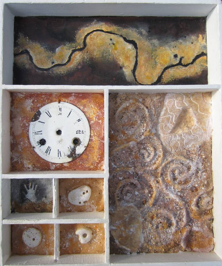 Time Past Collage by Jill Tattersall | Saatchi Art