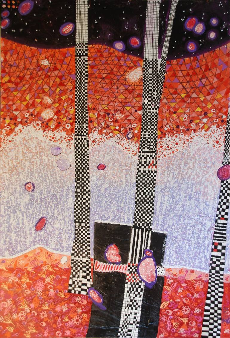 First snow Painting by Daniel Blignaut | Saatchi Art