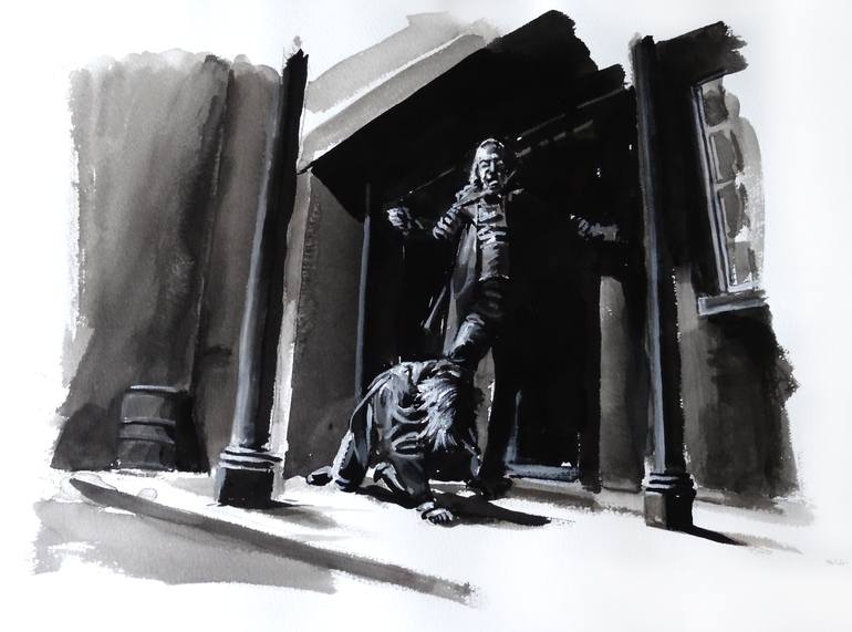 The Father and the Son Painting by PASCAL FESSLER | Saatchi Art