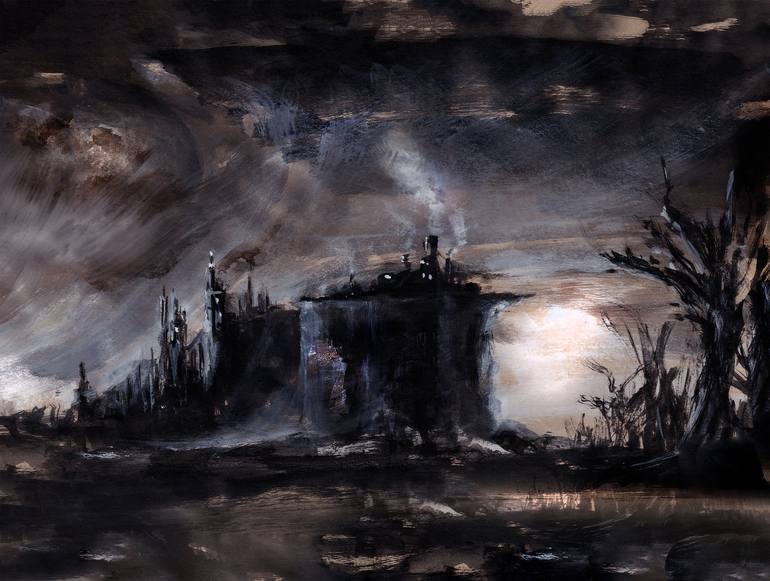 REQUIEM 81 (part 4) Drawing by PASCAL FESSLER | Saatchi Art