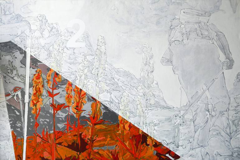 View 2 Painting by Barbora Bobovcakova | Saatchi Art