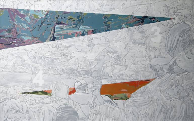 View 3 and 4 Painting by Barbora Bobovcakova | Saatchi Art