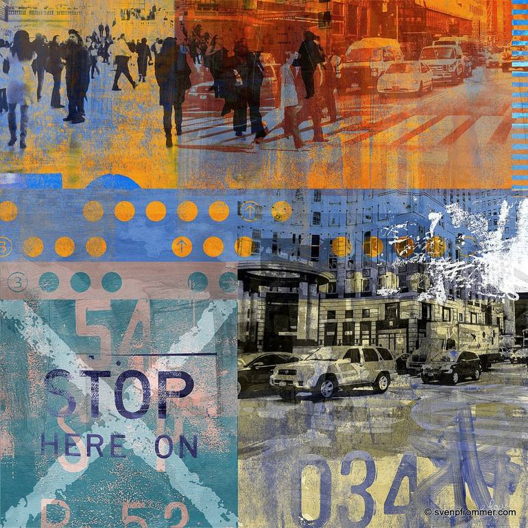 Move On XI Collage by Sven Pfrommer | Saatchi Art