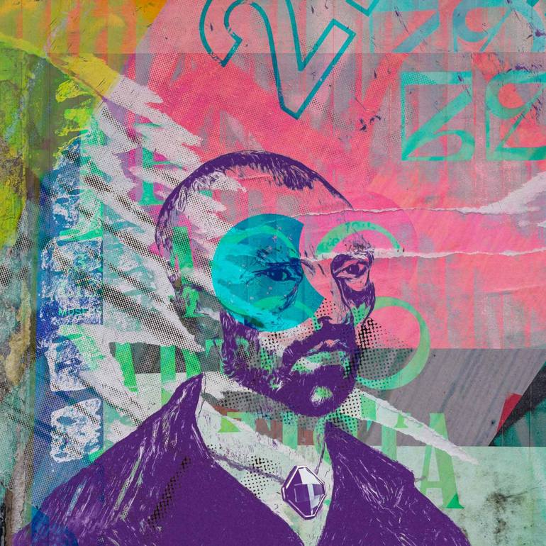 Vincent goes Pop VIII - Limited Edition of 10 Mixed Media by Sven ...