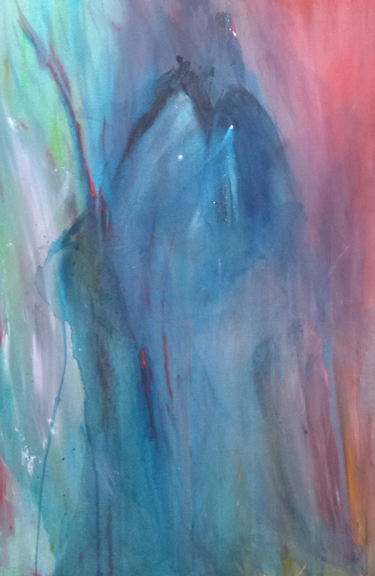 Orcas Painting by Josephine Jost | Saatchi Art