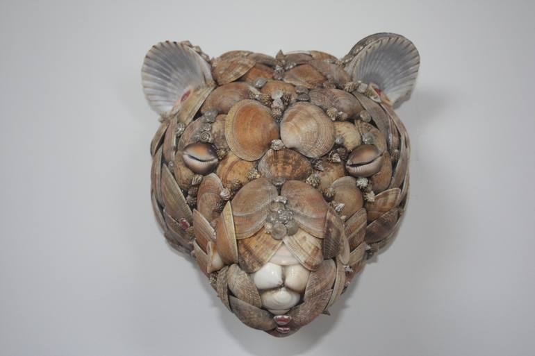 Wombat Head Sculpture by Pamina Stewart | Saatchi Art