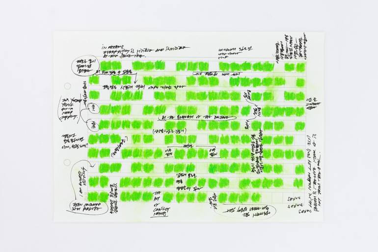 Manuscript Drawing by Jeiryung Lee | Saatchi Art