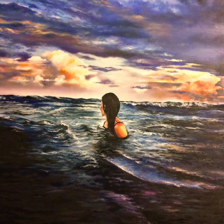 Solitude Painting by Stephanie LeVasseur | Saatchi Art