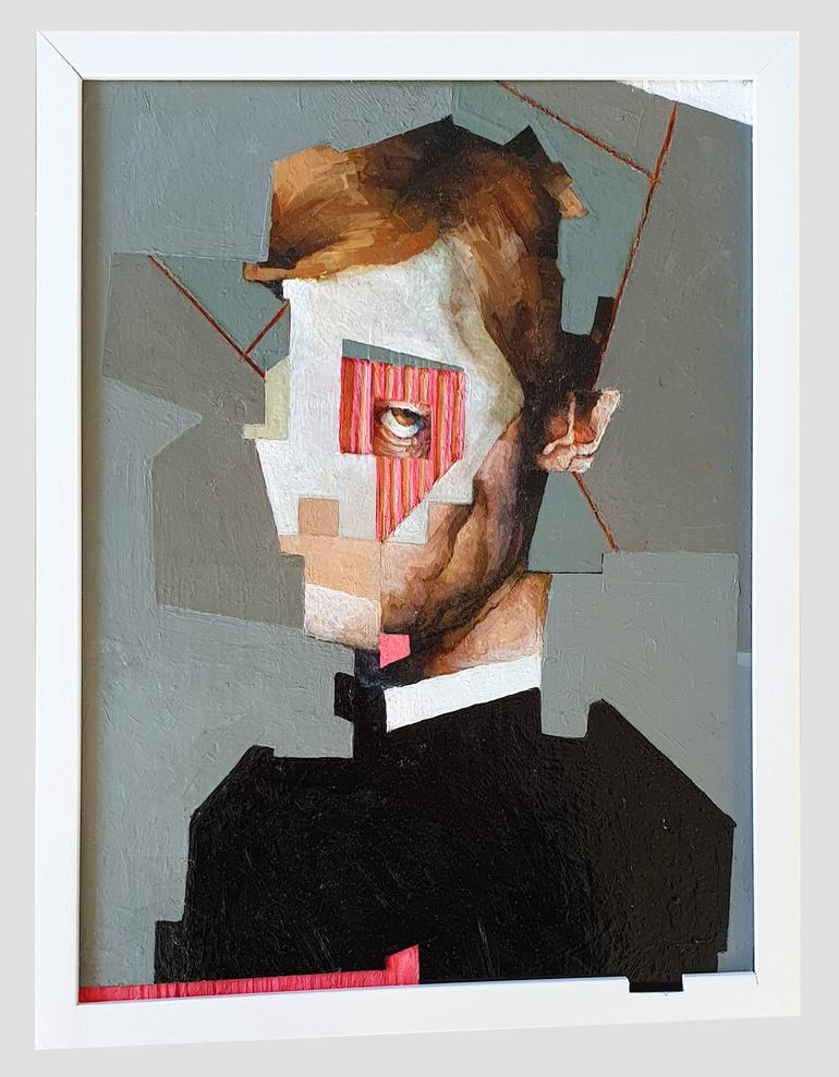 Structural Stigma Painting by MARC SAVIOR | Saatchi Art