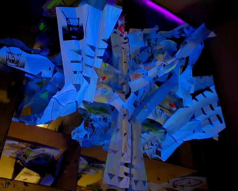 Branes Collage by Lawrence Cooper | Saatchi Art