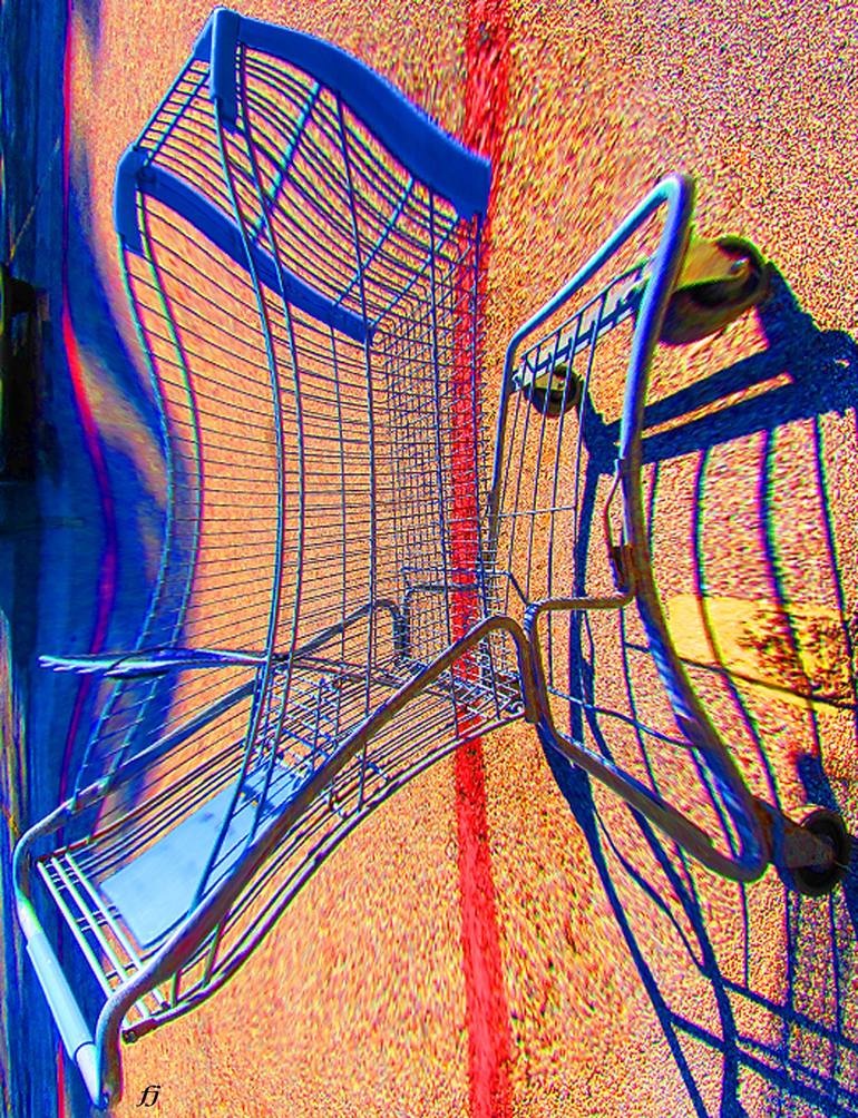 Suspension Bridge Collage by Lawrence Cooper | Saatchi Art