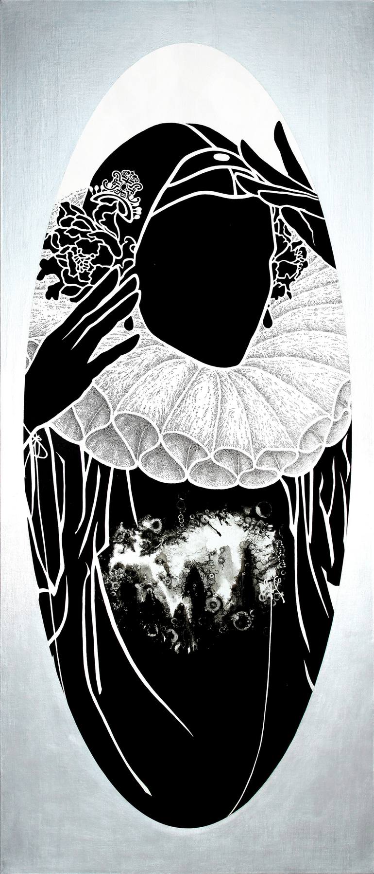 Embrace Nothingness I Painting by Annysa Ng | Saatchi Art