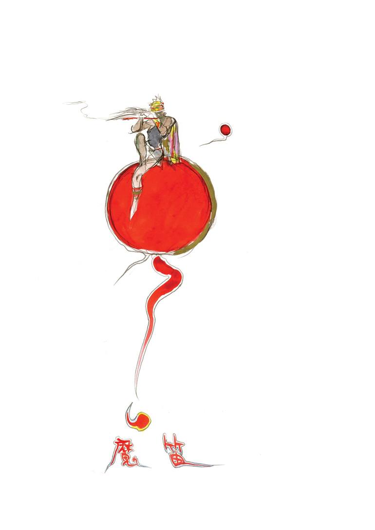 On Top of It all Painting by Radical Studios | Saatchi Art