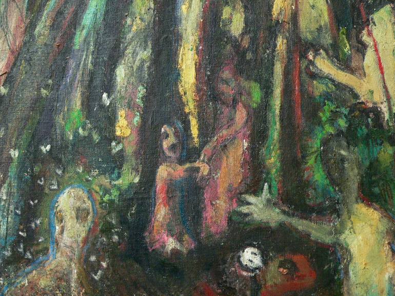 Fatum Painting by Emilie Lagarde | Saatchi Art