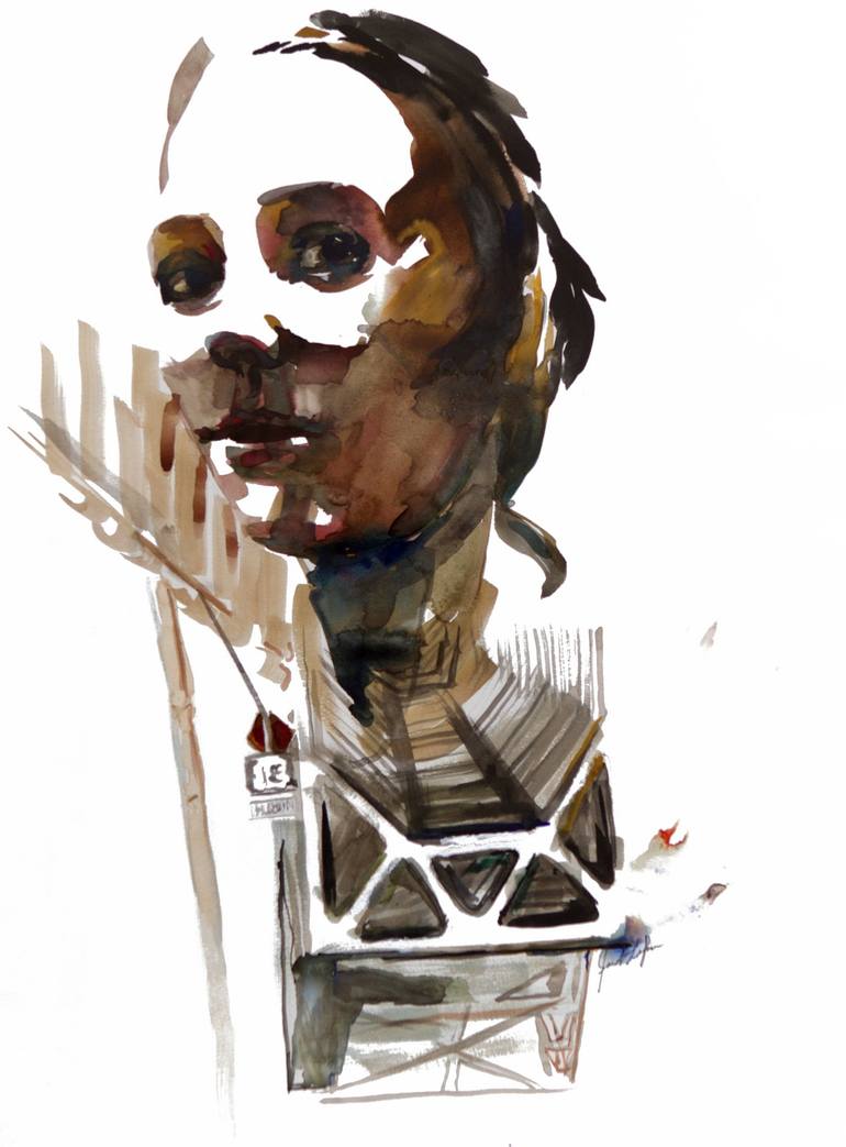 Clark Memorial Neckpiece Painting by Sarah LaBarge | Saatchi Art