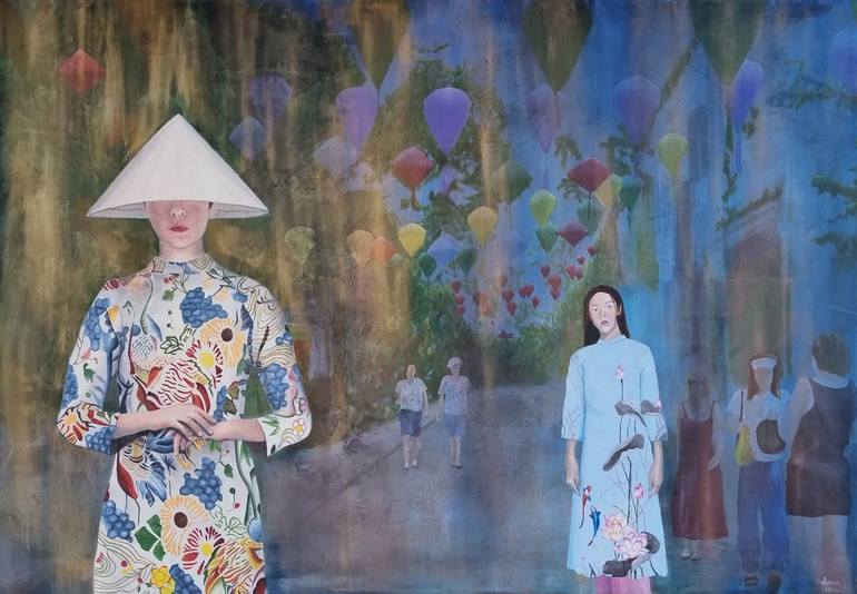 Organic Painting on Painting Painting by Anisa Neto | Saatchi Art