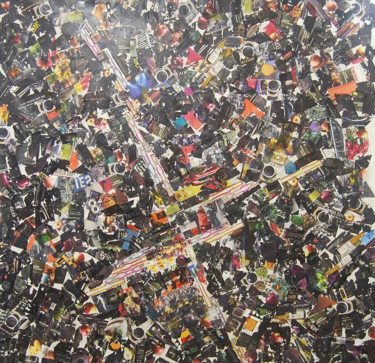 Black Camera Collage by Paul Aiello | Saatchi Art