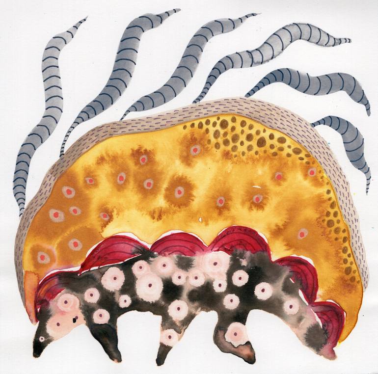 totem Painting by Kelly McCallum | Saatchi Art