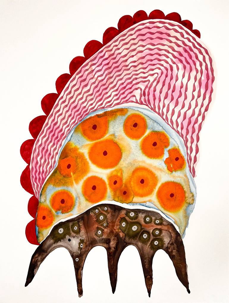 Totem Painting by Kelly McCallum | Saatchi Art