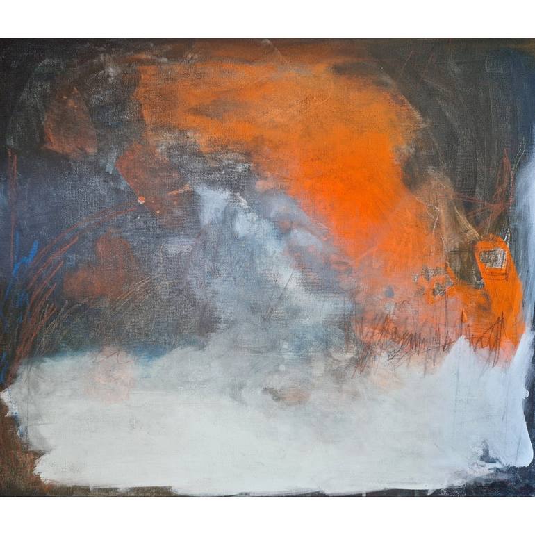 Slightly orange Painting by Romy Van Rijckevorsel | Saatchi Art Netherlands
