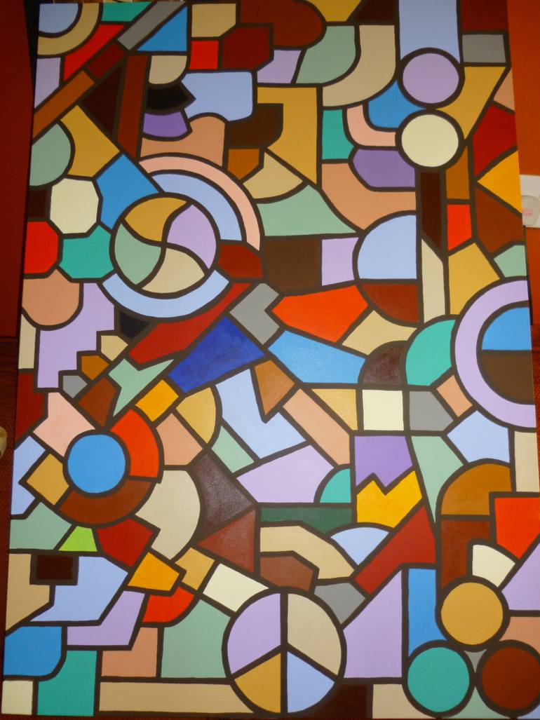 Symbols 1 Painting by shaun cole | Saatchi Art