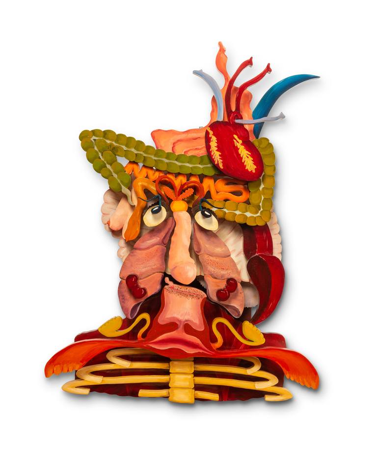 Old Professor of Anatomy Painting by Peter Root | Saatchi Art