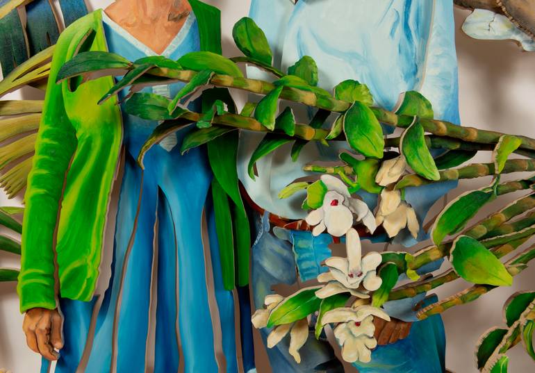 Valeria and Olivier Painting by Peter Root | Saatchi Art