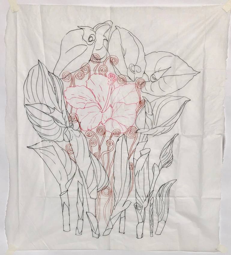 Fiddlehead Working Drawing No. 3 Drawing by Peter Root | Saatchi Art