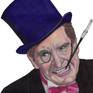 The Penguin Burgess Meredith Drawing by Paul Nelson-Esch | Saatchi Art