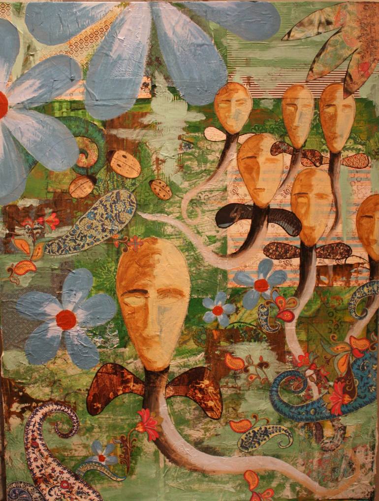 CONCEPTION Painting by John Shaw | Saatchi Art