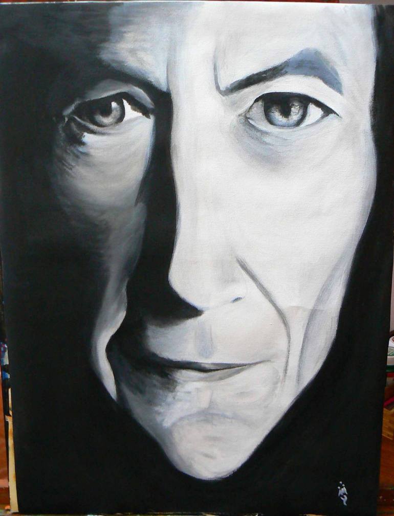 SIR IAN Painting by Marina Soler | Saatchi Art