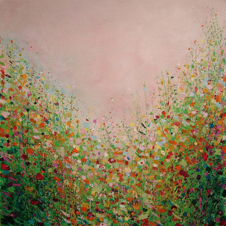Meadow (sold) Painting by Sandy Dooley | Saatchi Art