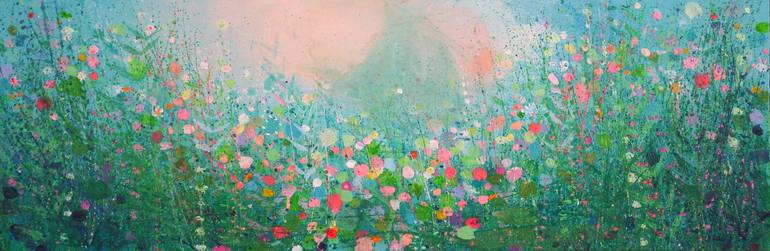 Garden Painting by Sandy Dooley | Saatchi Art