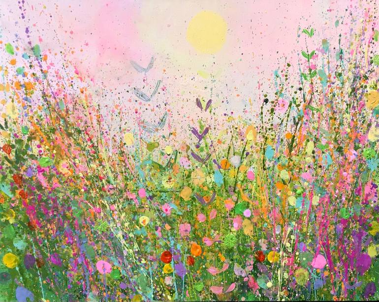 Sherbet Spring Painting by Sandy Dooley | Saatchi Art