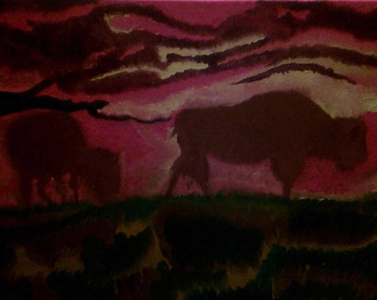 BUFFALO HAVENsold Painting by Robert Garris | Saatchi Art