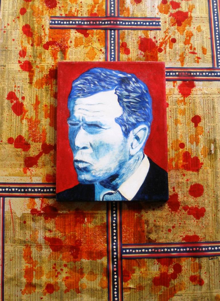 2002 - Early Works: The Number One Painting by Alberto Laluk | Saatchi Art