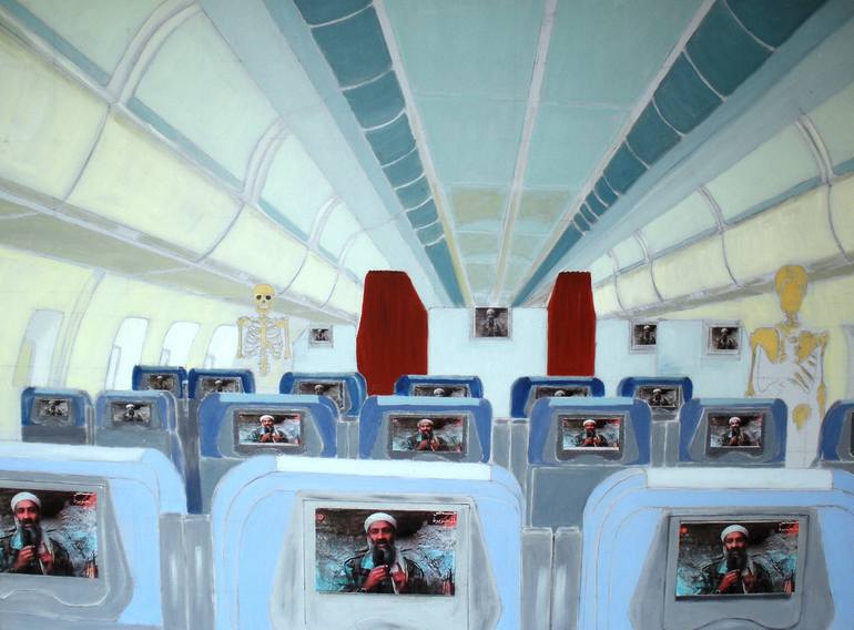 2002 - Early Works: The Flight Painting by Alberto Laluk | Saatchi Art