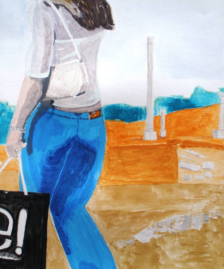 2004 SERIES ART IN ROME: Rome #1 Painting by Alberto Laluk | Saatchi Art