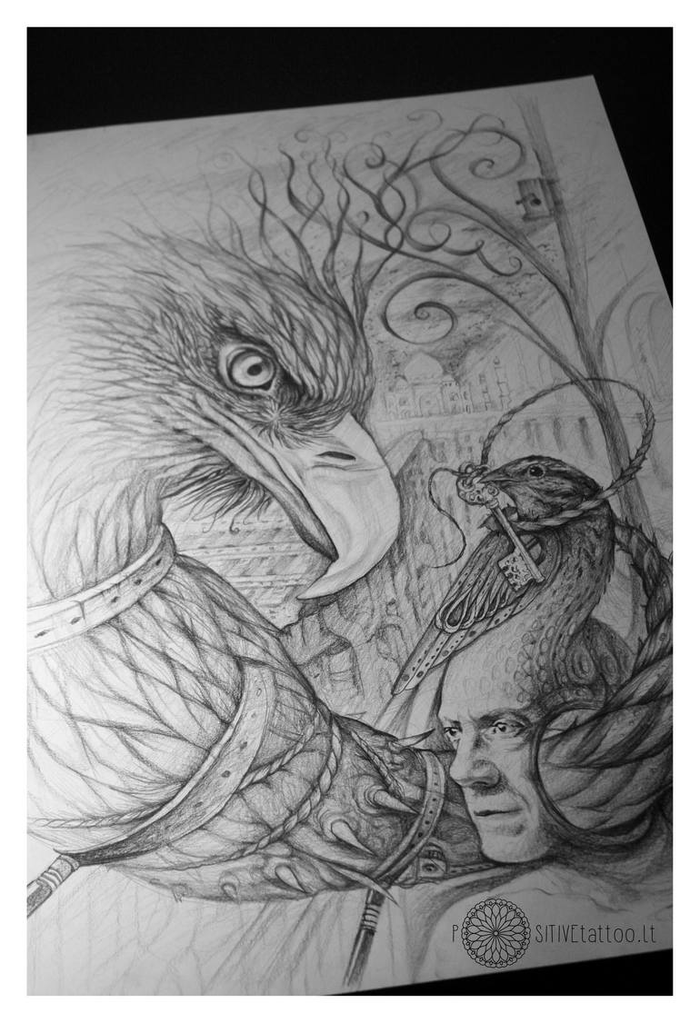 destructive conversation with Picasso Drawing by Dovydas Klimavicius ...