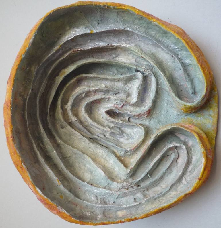 Hopi labyrinth Sculpture by Helena Aikin | Saatchi Art