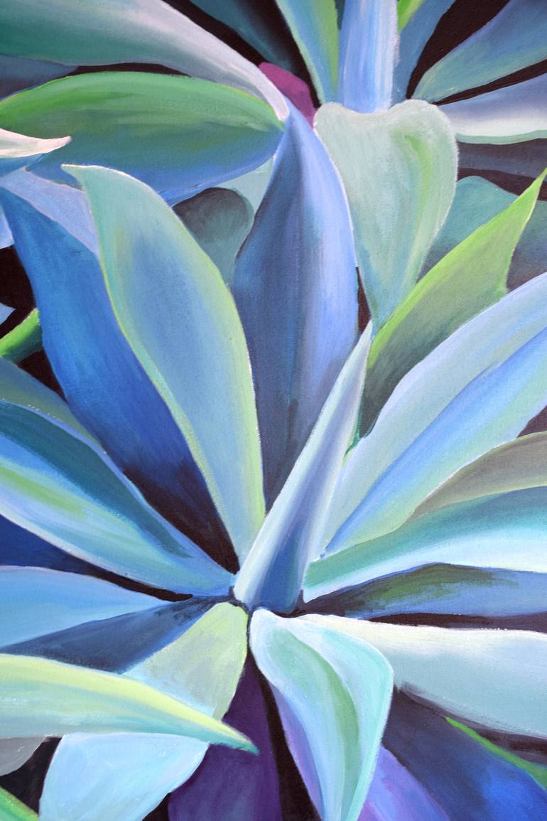 Song of Blue Leaves (SAMSUNG FRAME Collection) Painting by Geoff Greene ...