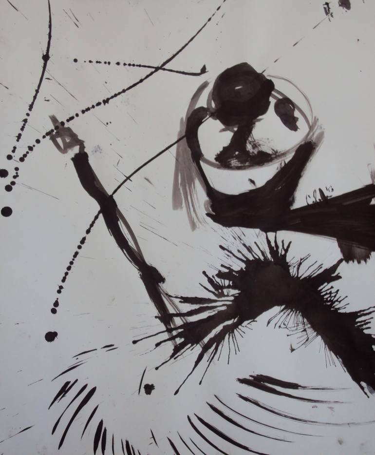 Atramentous Apparatus 18 Drawing by C L Johnson | Saatchi Art