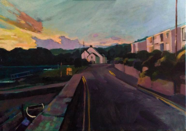 Autumn Morning, St Dogmaels Pembrokeshire Painting by Clare Rose ...