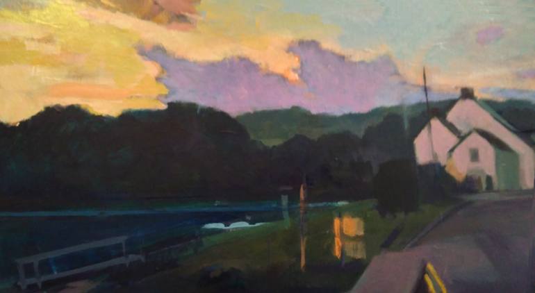 Autumn Morning, St Dogmaels Pembrokeshire Painting by Clare Rose ...