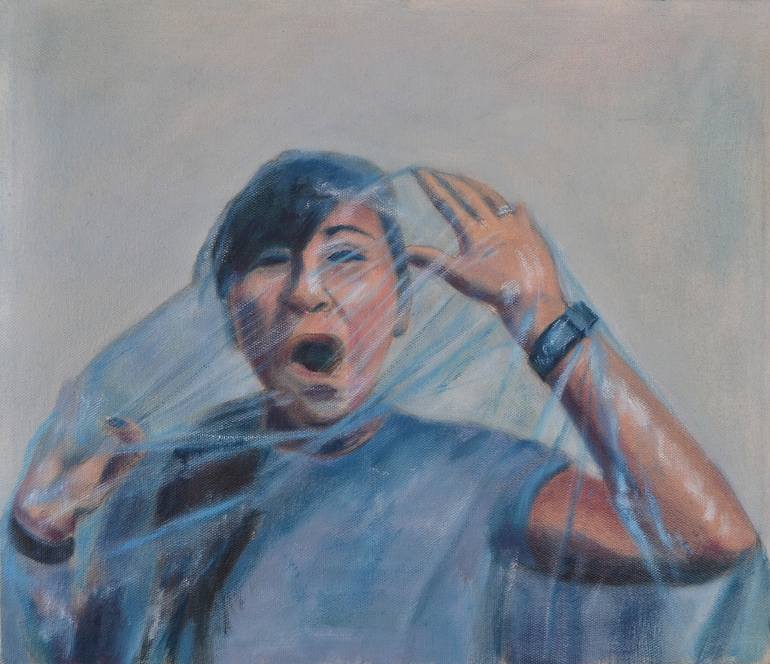 Depression Painting by Ivan Milenkovic | Saatchi Art