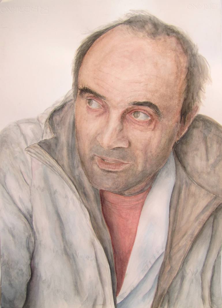 Thinker Painting by Ivan Milenkovic | Saatchi Art