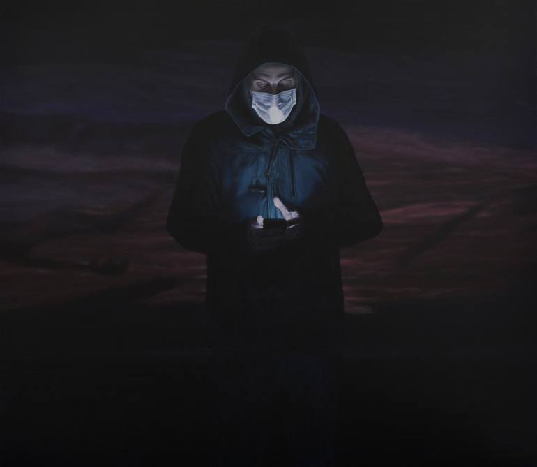 Smartphone Light 16 Painting by Ivan Milenkovic | Saatchi Art