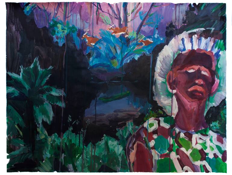 Fabulous journey Painting by Tanya Kirichenko | Saatchi Art