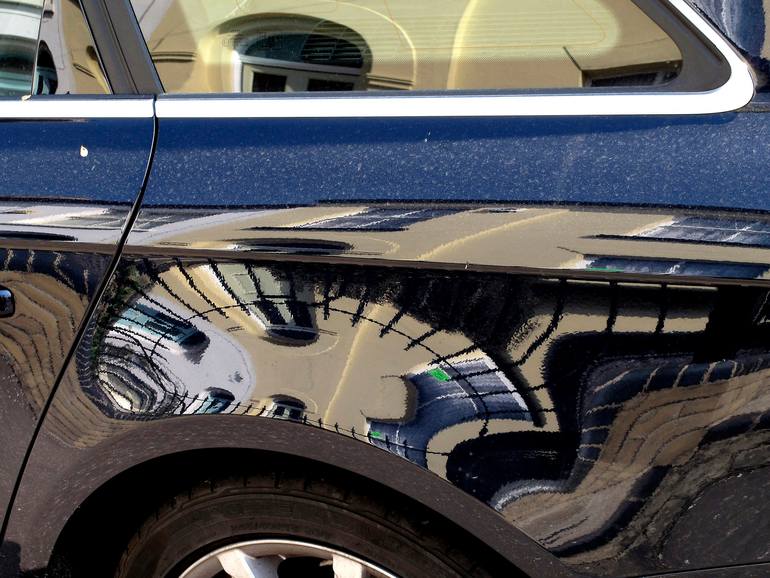 Car Reflection Photography by Adam Goodman | Saatchi Art